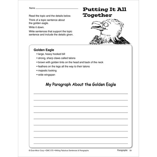 Grade 4-6 Writing Fabulous Sentences & Paragraphs, Teacher Resource ...
