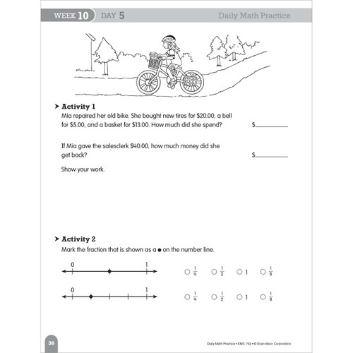 Grade 3 Daily Math Practice, Teacher Resource Book eBook