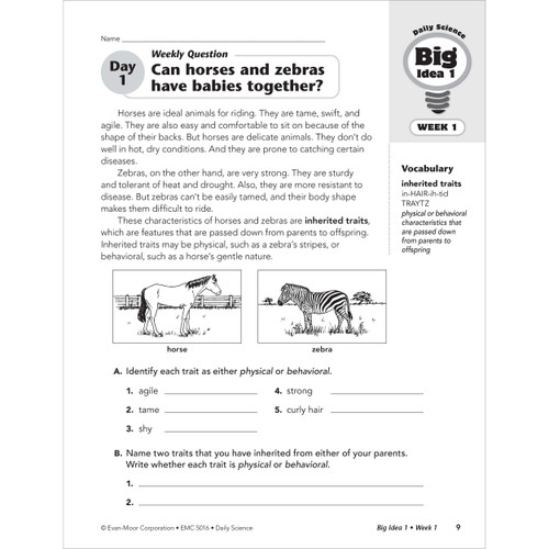 Grade 6 Daily Science, Teacher Resource Book eBook