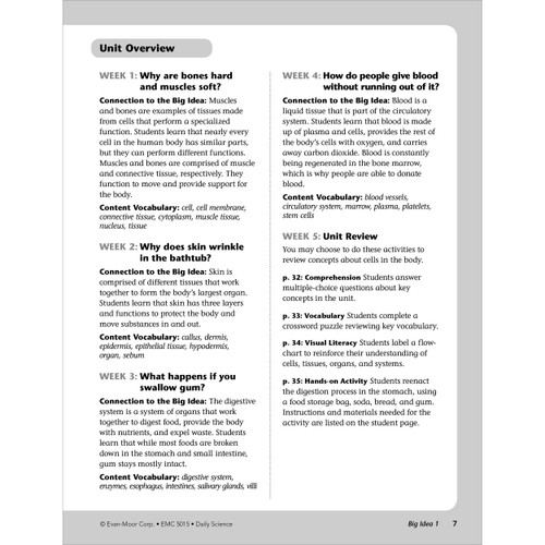 Grade 5 Daily Science, Teacher Resource Book eBook