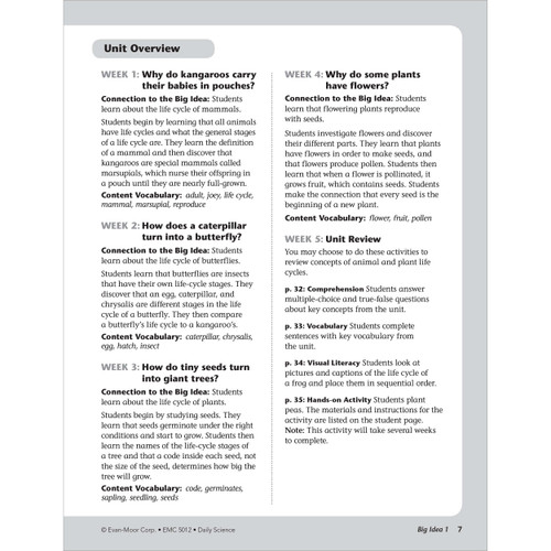 Grade 2 Daily Science, Teacher Resource Book eBook