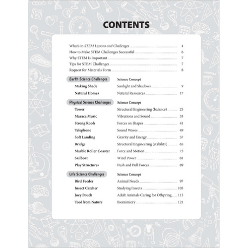 Grade 1 STEM Lessons and Challenges, Teacher Resource Book Paperback