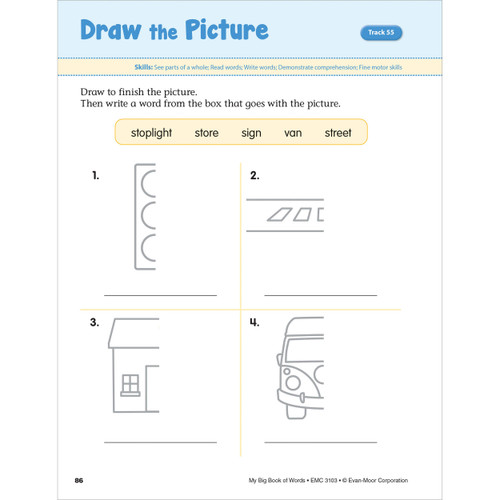 Grade 1 My Big Book of Words Activity Book Paperback