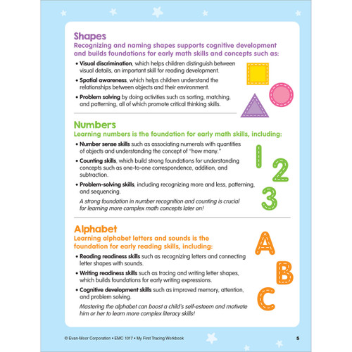 Grade PK-K My First Tracing Workbook Paperback