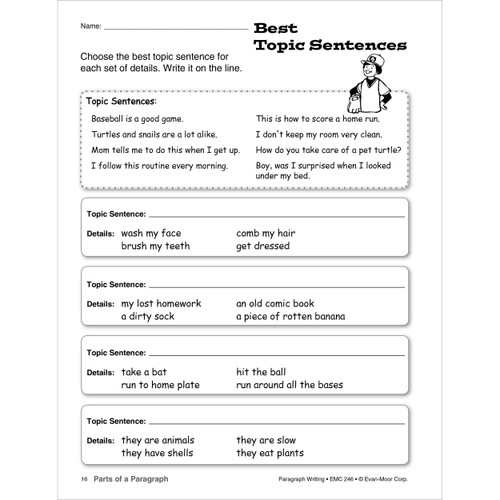 Grade 2-4 Paragraph Writing, Teacher Resource Book eBook