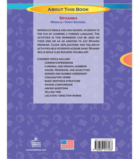 Grade 6-12 Skills for Success Spanish Resource Book Paperback