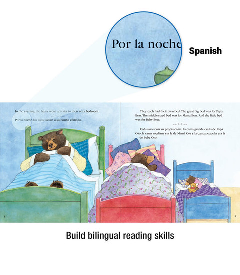 Grade PK-3 Goldilocks and the Three Bears Bilingual Keepsake Stories ...
