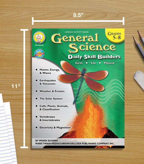 Grade 5-8 Daily Skill Builders General Science Resource Book eBook (PDF)