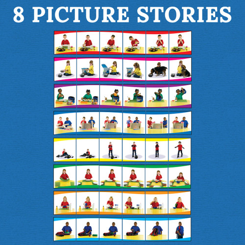 Grade PK-1 Learning to Sequence 6-Scene Board Game
