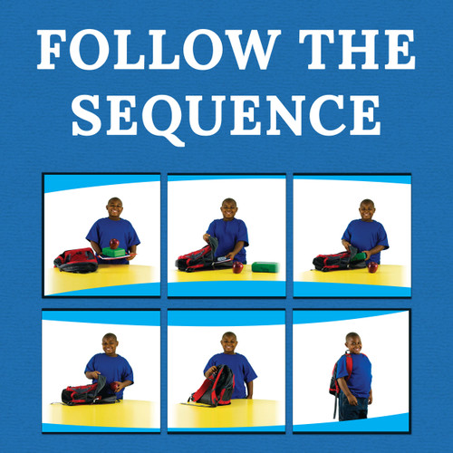 Grade PK-1 Learning to Sequence 6-Scene Board Game