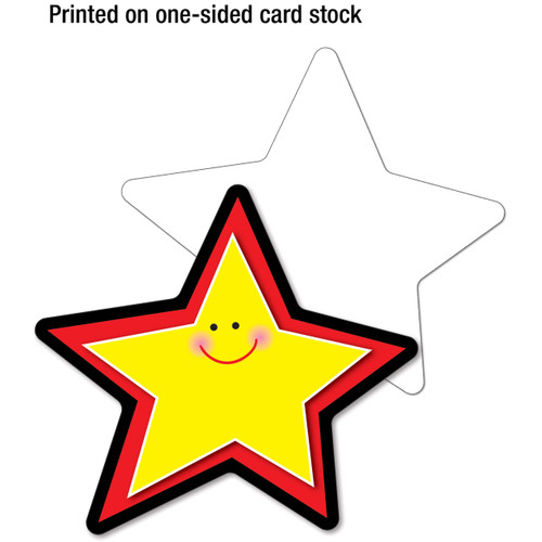 Stars Yellow Assorted Cutouts