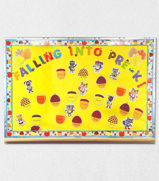 3in Color Splash Bulletin Board Letters 3in