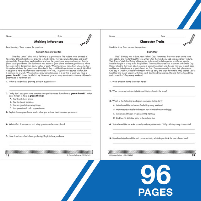 Grade 3 Language Arts Instant Assessments for Data Tracking Resource ...