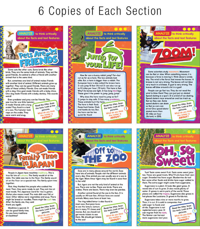 Grade 1-2 Guided Reading: Analyze Resource Book Paperback
