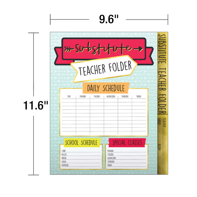 Aim High Substitute Teacher Folder