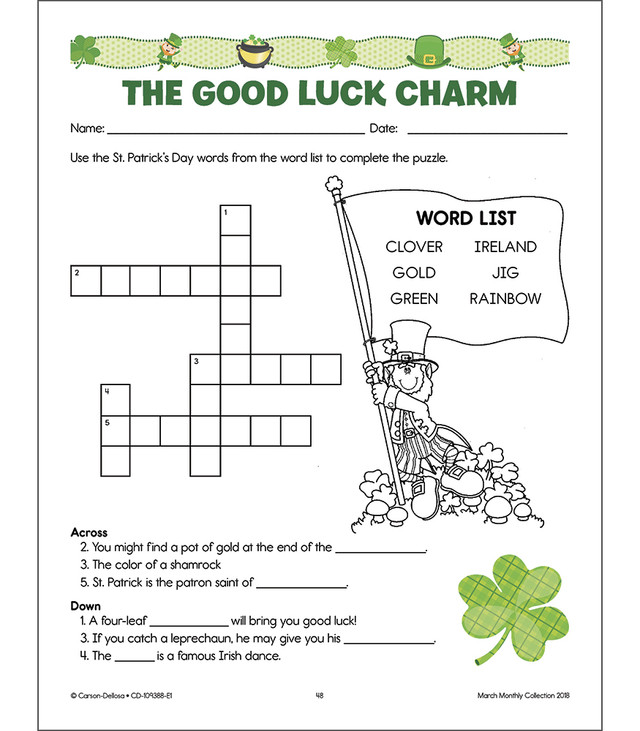 March Monthly Printable Collection Grade 2