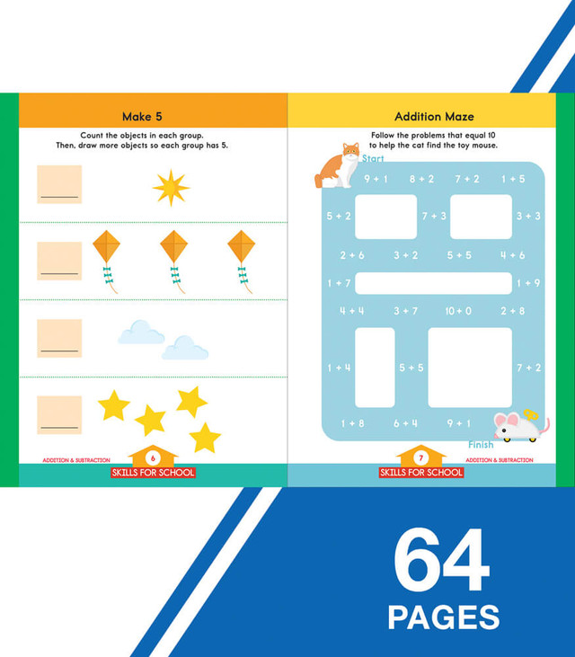 Grade 1 Addition & Subtraction Activity Book eBook