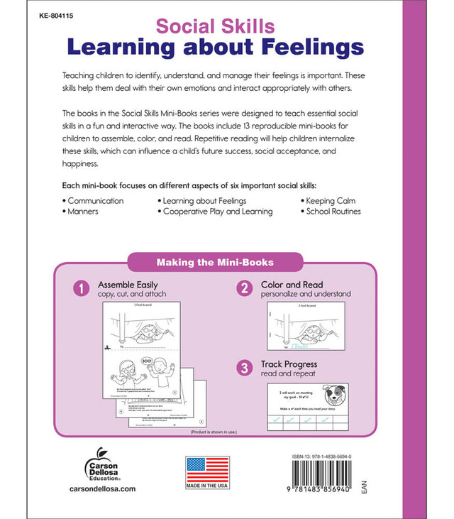Learning about Feelings Resource Book Grade PK-2 eBook