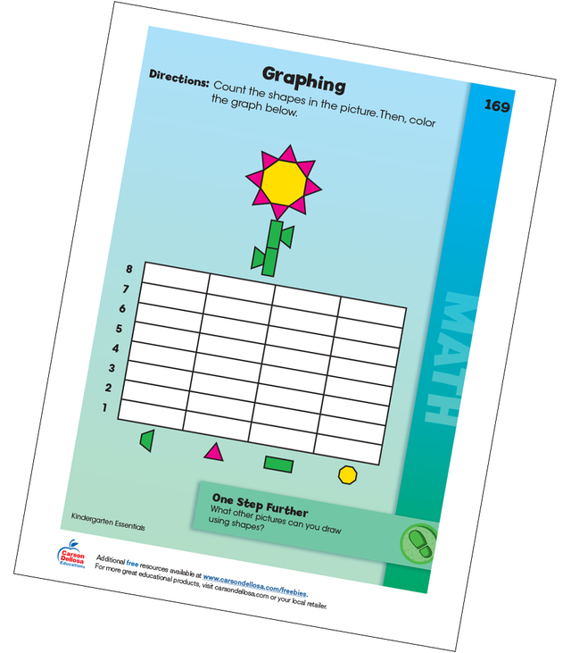 Graphing a Flower Free Printable | Carson Dellosa