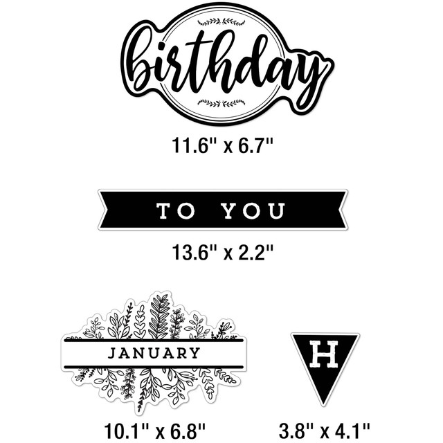 Farmhouse Birthday Bulletin Board Set