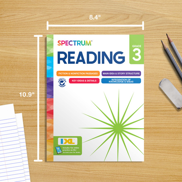 Grade 3 Spectrum Reading Workbook Paperback