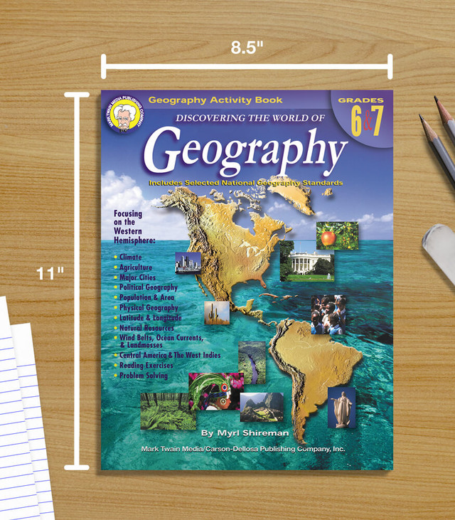 Grade 6-7 Discovering the World of Geography Resource Book Paperback