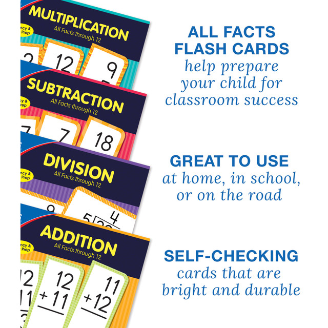 Grade 3-5 Multiplication 0-12 Flash Cards