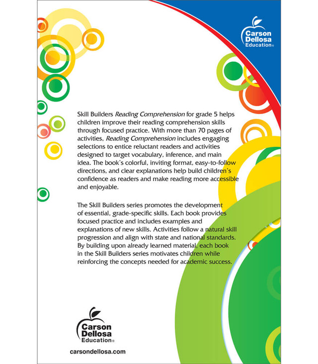 Grade 5 Skill Builders Reading Comprehension Workbook Paperback