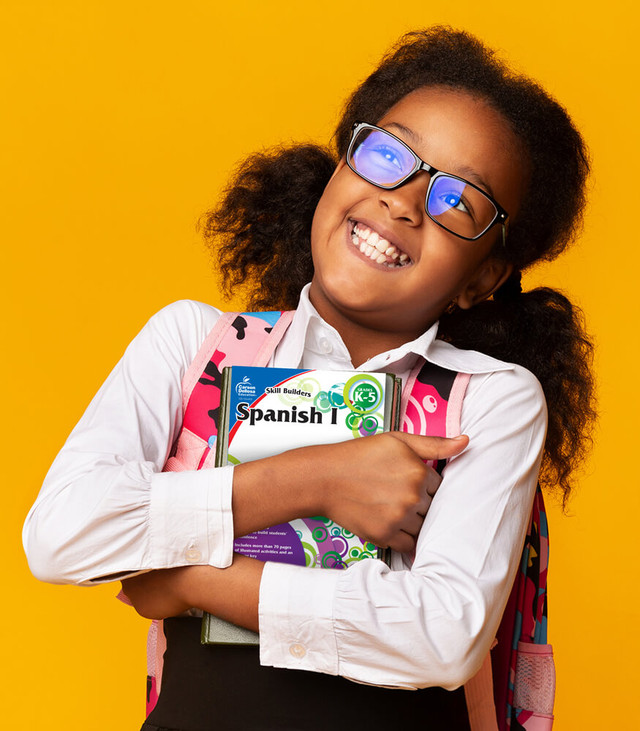 Grade K-5 Spanish I, Grades K - 5 (Skill Builders) Workbook Paperback