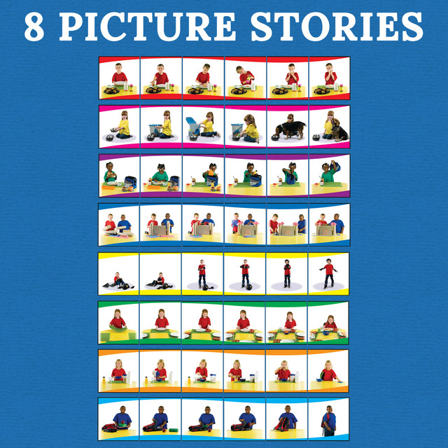 Grade PK-1 Learning to Sequence 6-Scene Board Game
