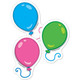 Balloons Mini Cutouts