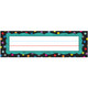 Colorful Chalkboard Name Plates