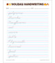 Thanksgiving Holiday Printable Collection Grade 3
