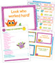 Colorful Owls Classroom Printable Awards & Rewards