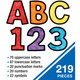4in Watercolor Combo Pack Bulletin Board Letters