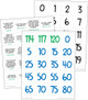 Nature Explorers Numbers 0-120 Printable Pocket Chart Activities Grade K-5