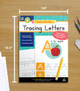 Grade Preschool-2 Trace with Me: Tracing Letters Activity Book eBook (PDF)