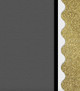 Gold Glitter Scalloped Bulletin Board Borders
