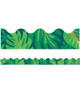 Tropical Leaves Scalloped Bulletin Board Borders 39'