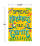 Spread Kindness, Not Germs Poster