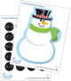 Snowman Subtraction Matching Free Printable | Carson Dellosa