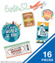 Let's Explore Motivational Mini Bulletin Board Set