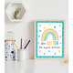 Mini Posters: Rules for a Happy Class Poster Set