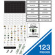 Farmhouse Calendar Bulletin Board Set