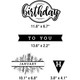 Farmhouse Birthday Bulletin Board Set