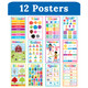 Grade PK-5 Spanish Early Learning Poster Set