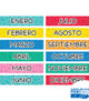 Happy Place Spanish Calendar Companion Printable Bulletin Board Set