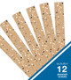 Speckled Kraft Paper Straight Bulletin Board Borders