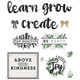 Farmhouse Motivational Signs Bulletin Board Set