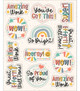 We Belong Motivational Shape Stickers